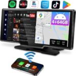 【口コミ評判】KASUVAR ポータブルディスプレイオーディオKAR10Wは10インチ大画面サイズ！ – のりもの相談所